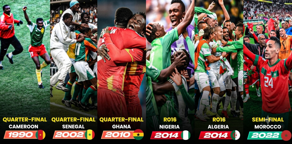 African Teams World Cup History: Africa's Greatest Moments